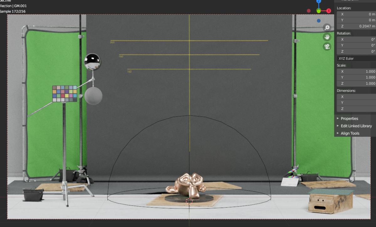 LOOKDEV STUDIOでマテリアルを確認 – ZKI design