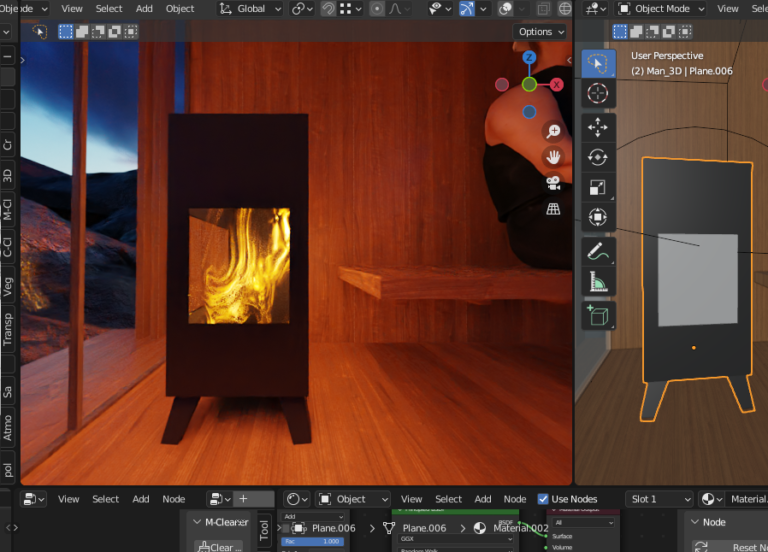 椎葉村秘境サウナデザインコンテストのレンダリングについて – ZKI design